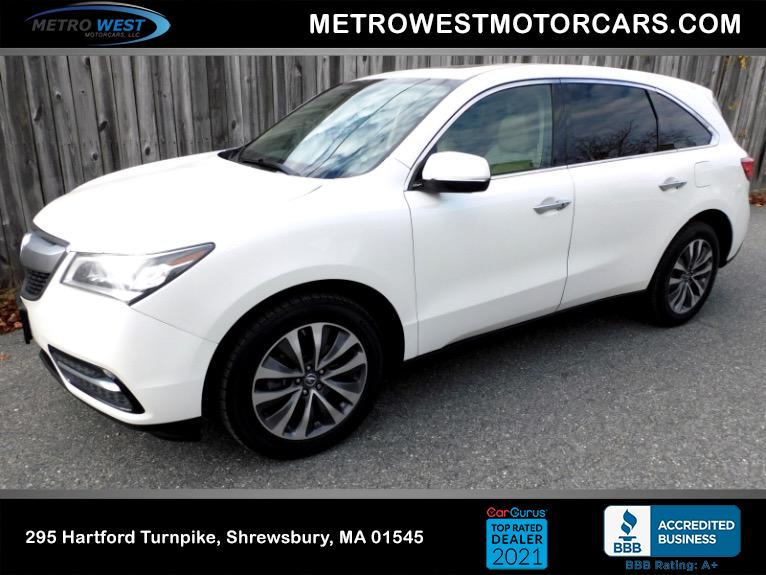 Used 2016 Acura Mdx SH-AWD w/Tech/AcuraWatch Plus For Sale ($19,800 ...