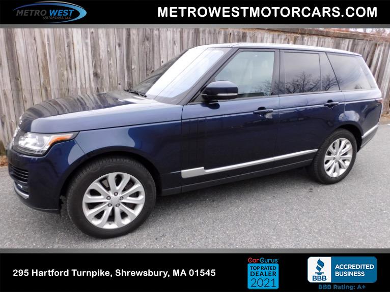 Used 2017 Land Rover Range Rover V6 Supercharged HSE For Sale ($39,800 ...