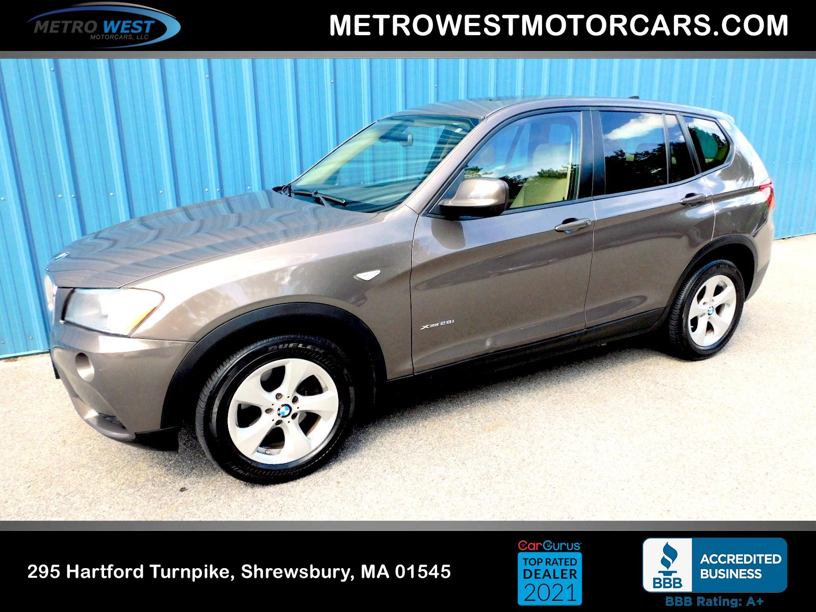 Used 2011 BMW X3 28i AWD For Sale ($7,800) | Metro West Motorcars LLC ...