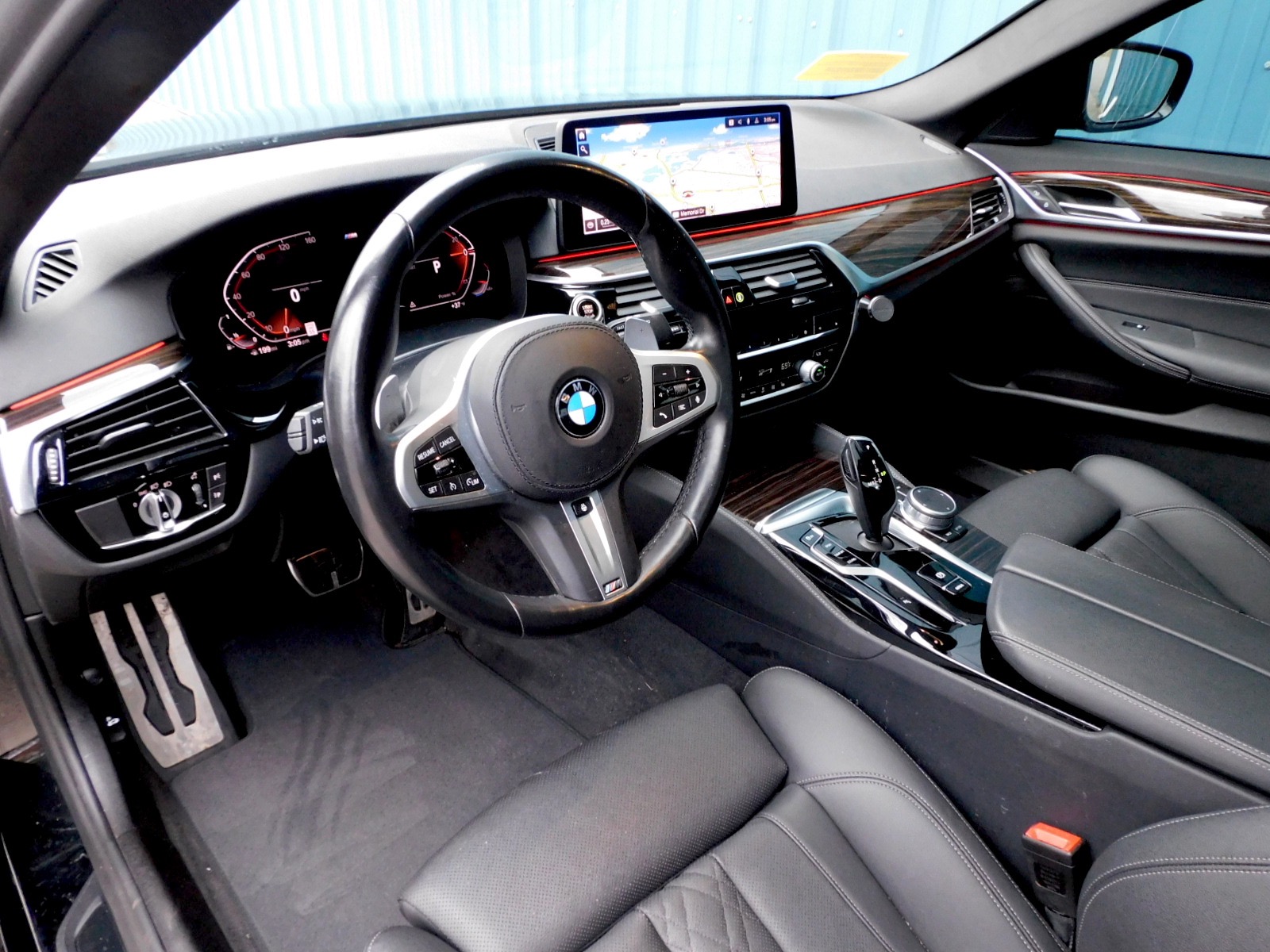 Used 2021 BMW 5 Series 540i xDrive M Sport For Sale (Special Pricing) | Metro West Motorcars LLC ...