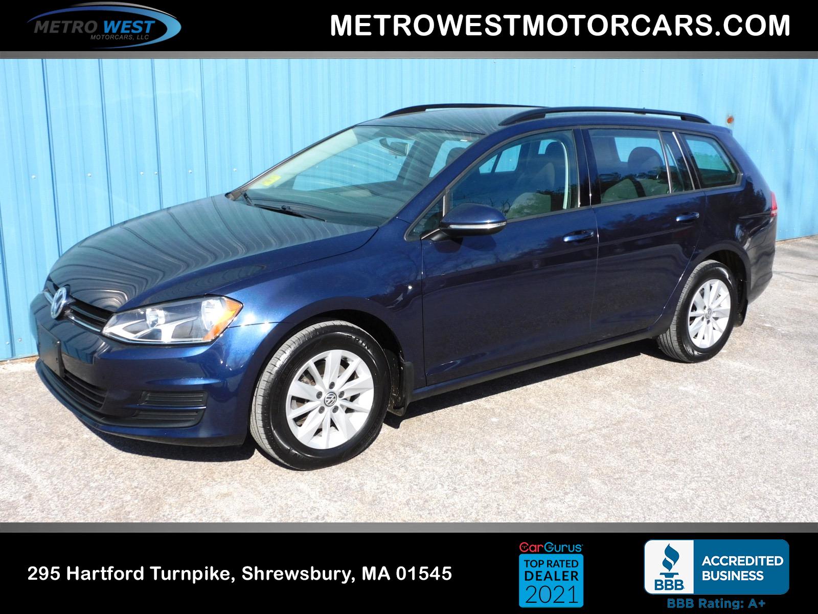 Used 2017 Volkswagen Golf Sportwagen 1.8T S Auto For Sale ($11,800 ...