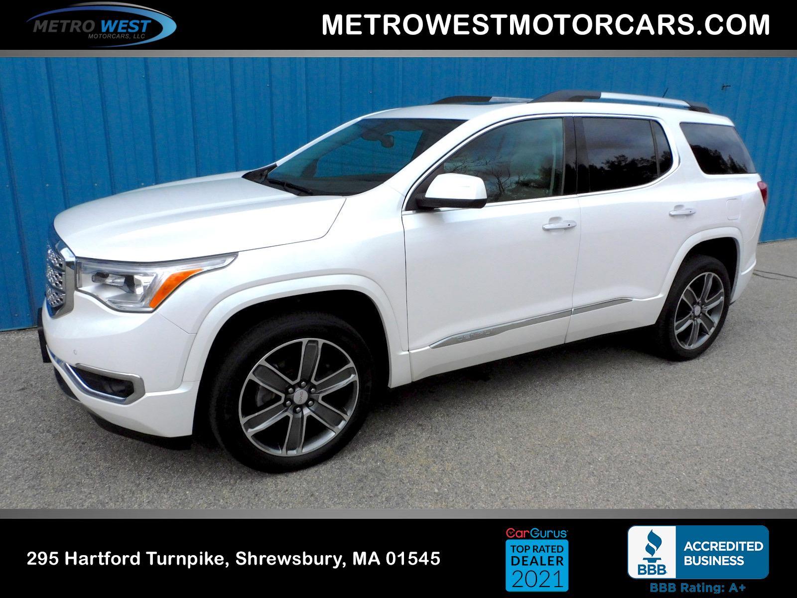 Used 2017 GMC Acadia Denali AWD For Sale (Special Pricing) | Metro West ...