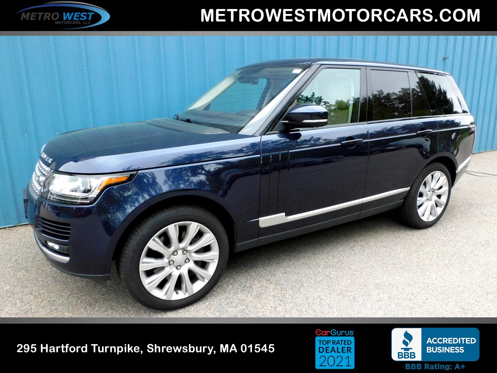 Used 2016 Land Rover Range Rover Supercharged For Sale ($24,900 ...