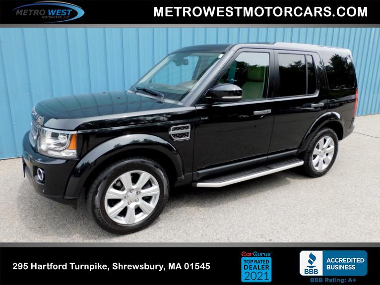 Used 2016 Land Rover Lr4 HSE Silver Edition For Sale ($17,800) | Metro ...