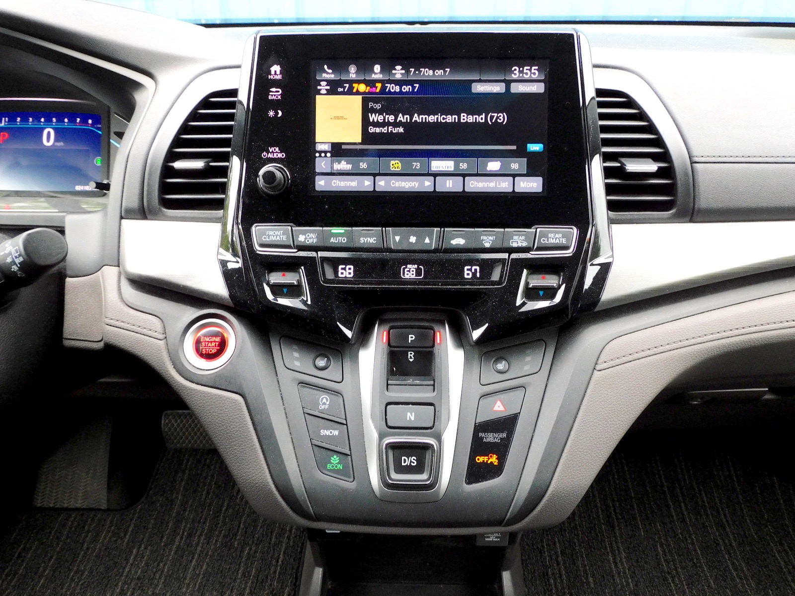 2023 Honda Odyssey Ex L Interior