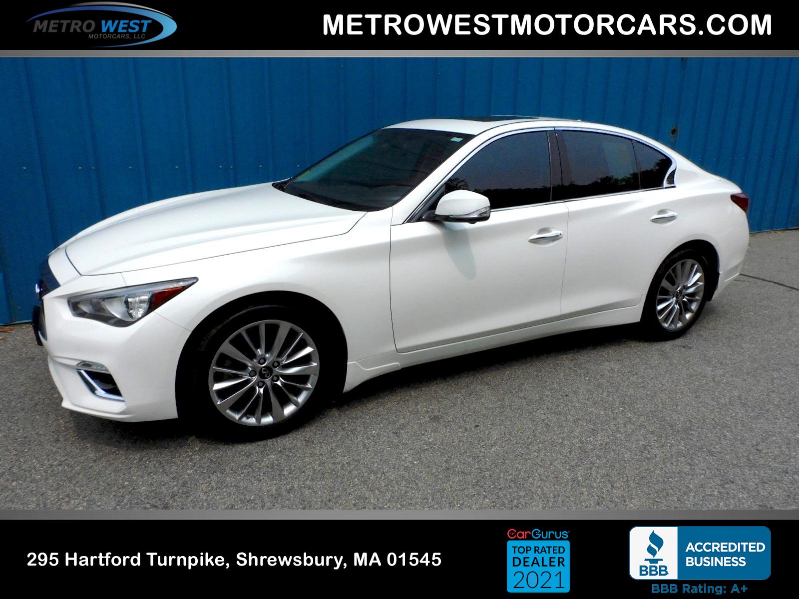 Used 2021 Infiniti Q50 3.0t LUXE AWD For Sale ($26,900) | Metro West ...